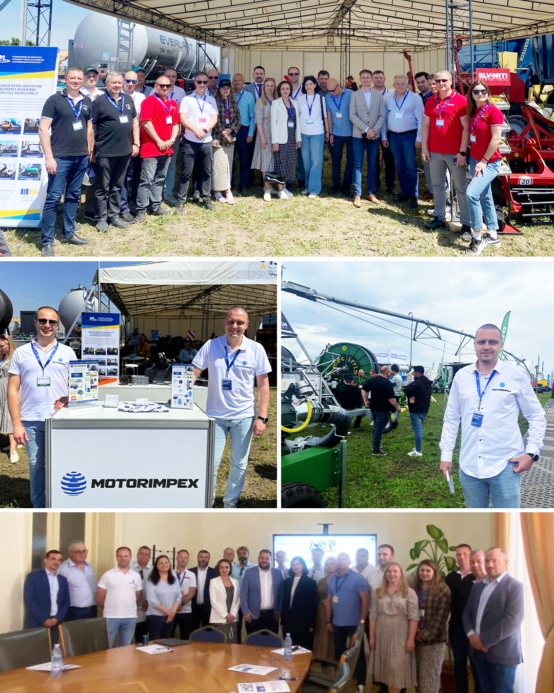 Hydraulics by Motorimpex as part of the National Pavilion of Ukraine at Agriplanta 2025